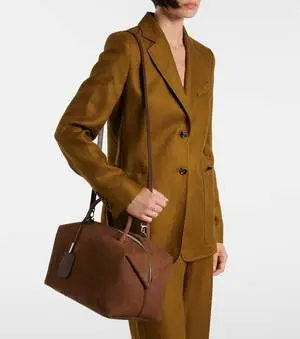 Max Mara Holdall Medium Leather Shoulder Bag
