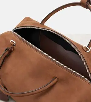 Max Mara Holdall Medium Leather Shoulder Bag - Brown