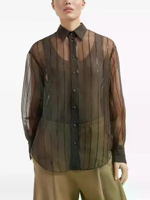 Brunello Cucinelli Sequin-embellished Shirt