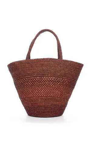 THE ROW Emilie Raffia Tote Bag