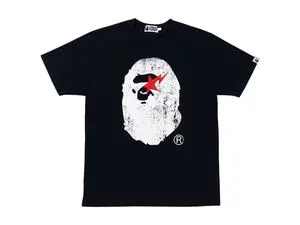 BAPE Ape Head Sta Tee Shirt Blue/indigo