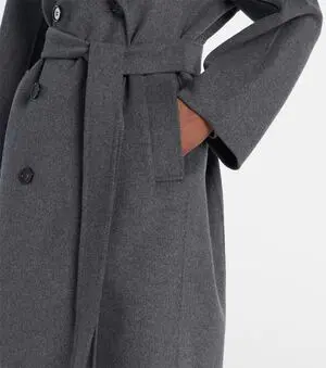Max Mara Paul Double-breasted Virgin Wool Coat