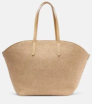 Brunello Cucinelli Monili Raffia-effect Basket Bag