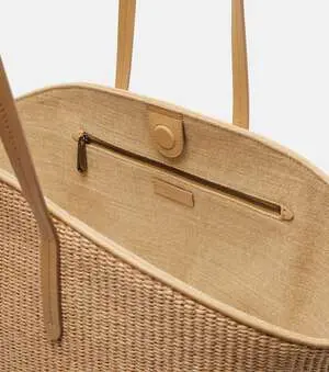 Brunello Cucinelli Monili Raffia-effect Basket Bag