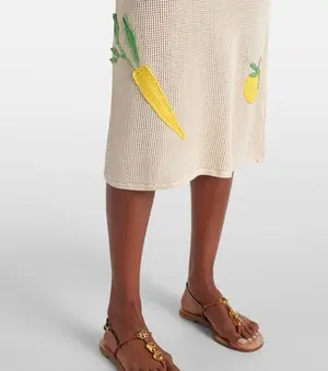 Staud Adeline Crochet Cotton Beach Dress