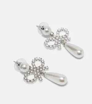 SELF-PORTRAIT Faux Pearl Drop Earrings