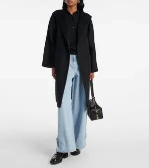 Max Mara Pugnale High-rise Wide-leg Jeans