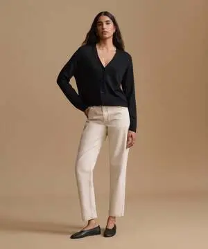 Jenni Kayne Mira Cardigan Sweater - Black