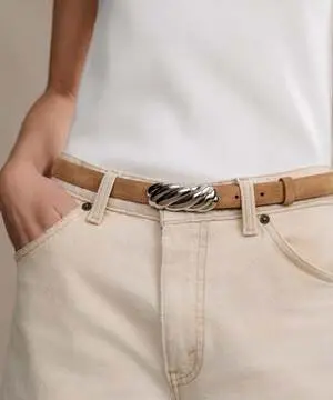 Jenni Kayne Mini Jules Belt - Silver