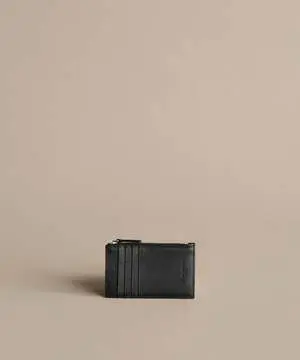 Jenni Kayne Leather Card Holder - Black