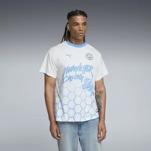 PUMA Hoops X Manchester City Basketball T-shirt - White