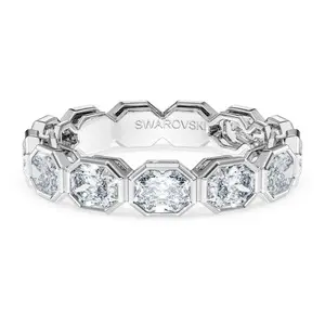 SWAROVSKI Octagon Band Ring - White