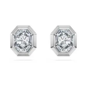 SWAROVSKI Octagon Stud Earrings