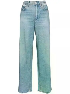 Rag & Bone Jeans-print Straight Trousers