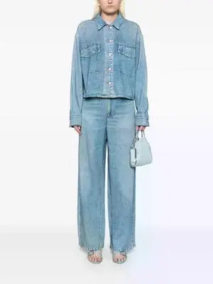 Rag & Bone Jeans-print Straight Trousers