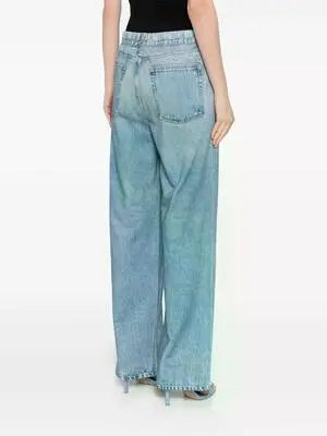 Rag & Bone Jeans-print Straight Trousers