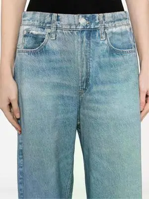 Rag & Bone Jeans-print Straight Trousers
