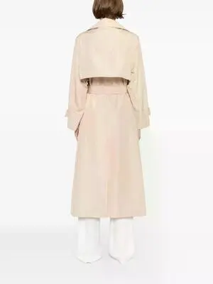 Akris Mulberry Silk Trench Coat