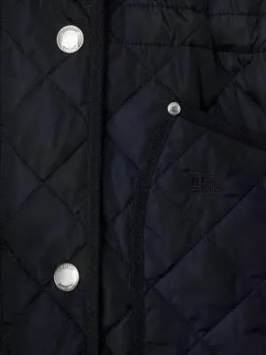 Burberry Quilted Jacket With Embroidered Equestrian Knight Motif
