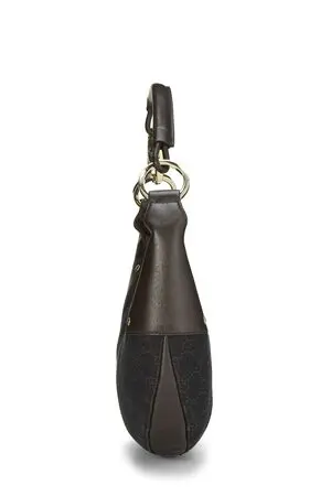 Gucci Gg Canvas Half Moon Hobo