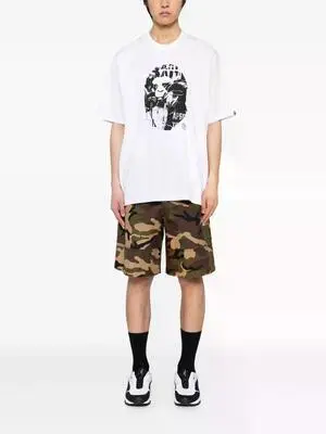 A BATHING APE Logo-printed T-shirt