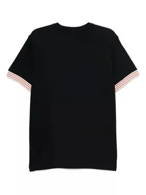 Fred Perry Striped-cuffs T-shirt