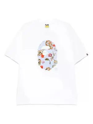 A BATHING APE Logo-printed T-shirt