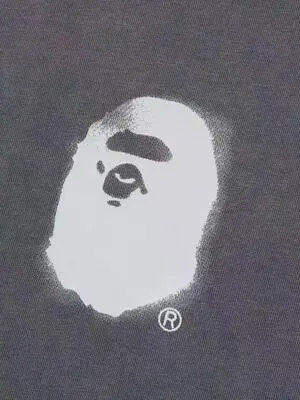 A BATHING APE Face-logo Graphic T-shirt