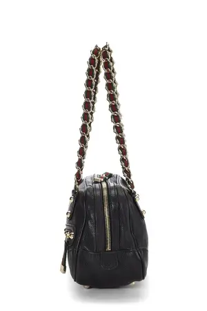 Gucci Leather Capri Zip Shoulder Bag