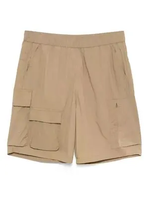 CHOCOOLATE Logo-printed Cargo Shorts - Neutrals