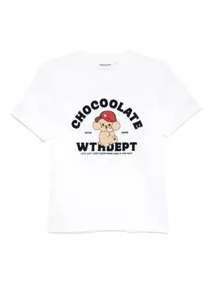 CHOCOOLATE Printed T-shirt - White