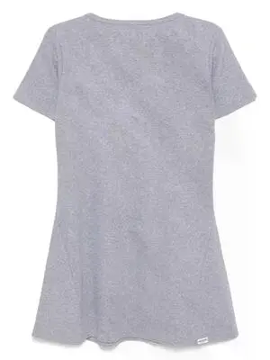 CHOCOOLATE Logo-patch Dress - Grey