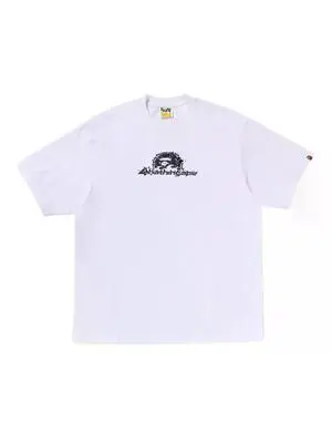 A BATHING APE Logo-graphic T-shirt - White