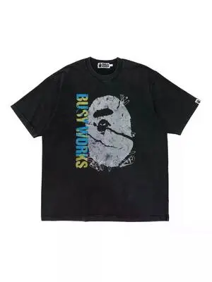 A BATHING APE Graphic-print T-shirt - Black