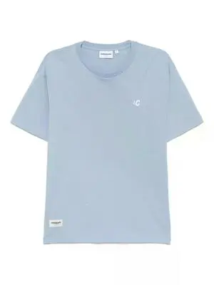 CHOCOOLATE Logo-embroidered T-shirt - Blue