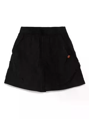 CHOCOOLATE Logo-patch Shorts - Black