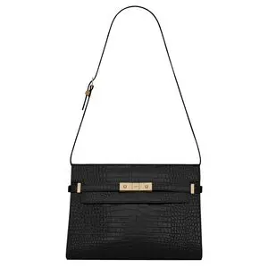 Saint Laurent Manhattan Shoulder Bag - Black