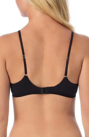 ON GOSSAMER Cabana Unlined Underwire T-shirt Bra - Black