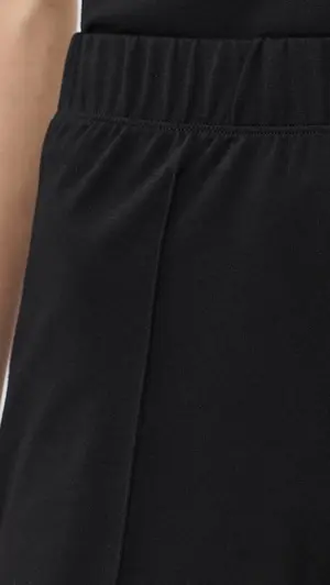 LE BOP Eloise Jersey Shorts - Black
