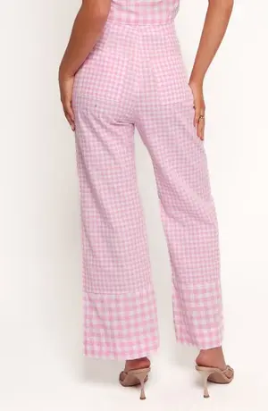 PETAL & PUP Devlin Gingham Pants