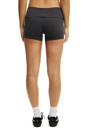 Cotton:on Active Ultra Soft Roll Over Shortie Short - Graphite