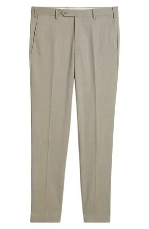 Zanella Parker Stretch Wool Trousers - Sand