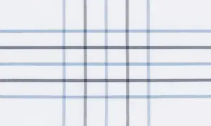 MATOUK August Plaid Set Of 2 Pillowcases - Navy