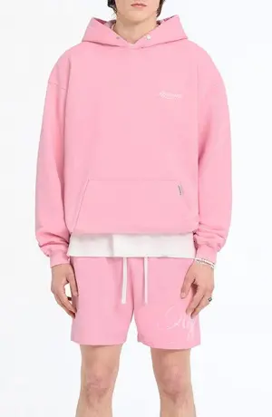 REPRESENT Owners Club Graphic Hoodie - Pink
