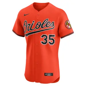 Nike Adley Rutschman Baltimore Orioles Dri-fit Adv Mlb Elite Jersey - Orange