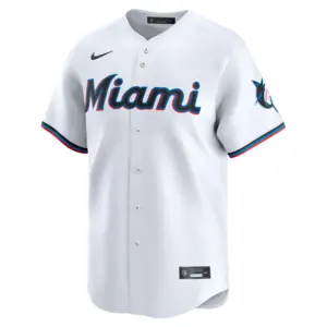 Nike Sandy Alcã¡ntara Miami Marlins Dri-fit Adv Mlb Limited Jersey - White