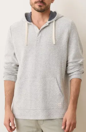 Marine Layer Portola Slub Organic Cotton Beach Hoodie