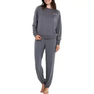Honeydew Intimates Star Seeker Brushed Jersey Pajamas Ash