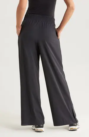 Zella Atlas Wide Leg Pants - Black