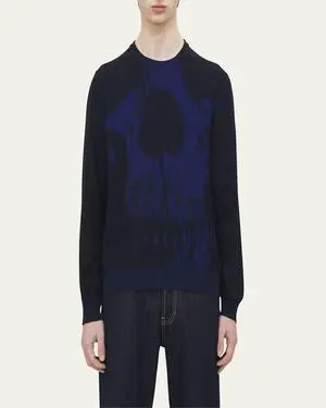 Alexander McQueen Exploded Skull Sweater